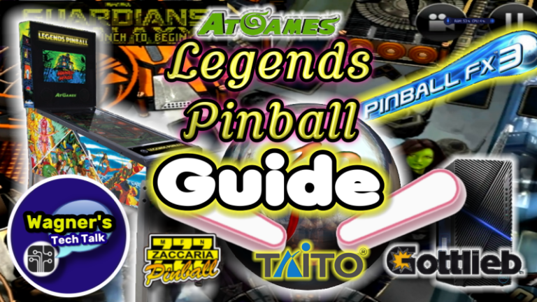 AtGames Legends Pinball - Wagner's TechTalk
